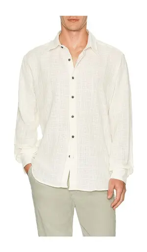 PEREGRINE Resort Shirt In Cream