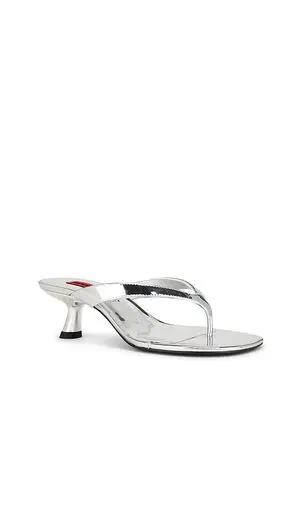 SIMONMILLER Beep Thong Sandal - Silver