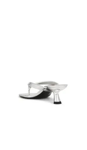 SIMONMILLER Beep Thong Sandal - Silver