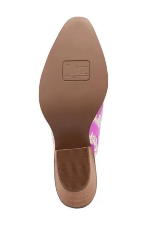 DINGO Cash Cow Calf Hair Mule - Fuchsia