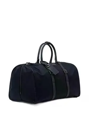 Paul & Shark Leather-trimmed Duffle Bag