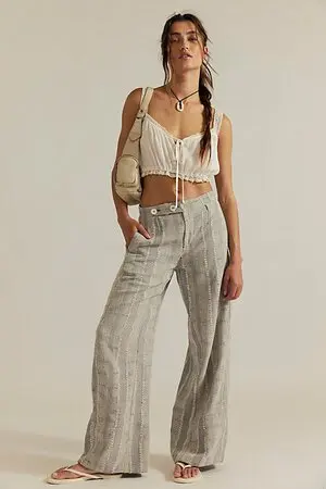 Free People Straight Leg Pants For Women