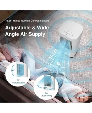 MECALE 3-in-1 Evaporative Air Cooler With 3 Modes