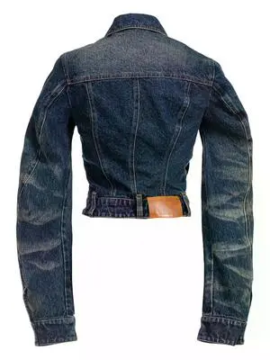Natasha Zinko Denim Cropped Jacket