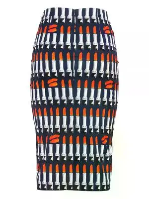 Samantha Sung Pencil Skirt - Blue
