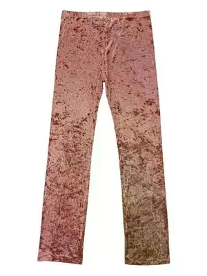 Callipygian Crushed Velvet Trousers