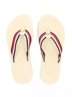 Tommy Hilfiger 38mm Striped Platform Flip-flops