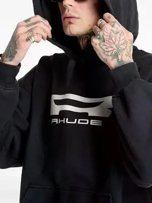 Rhude Logo-print Hoodie