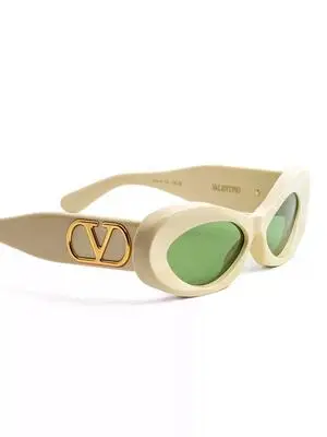 Valentino Garavani Cat-eye Frame Sunglasses - Neutrals