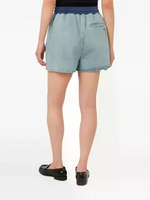 Moschino Cotton Thigh-length Shorts - Blue