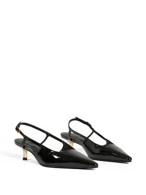 Schutz 40mm Pointed-toe Slingback Pumps