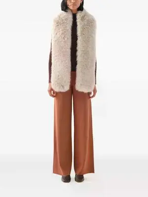 UNREAL FUR Faux-fur Stola Scarf - Neutrals