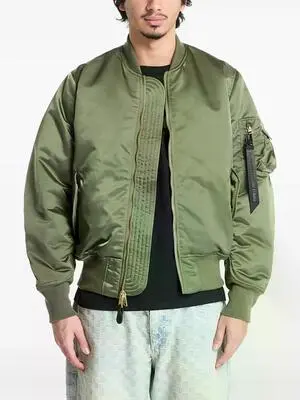 Alpha Industries Zip-up Bomber Jacket
