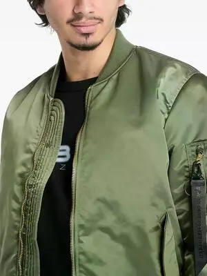 Alpha Industries Zip-up Bomber Jacket