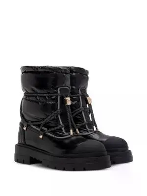 Valentino Garavani Leather Combat Boots