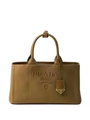Prada Jardinière Tote Bag - Brown