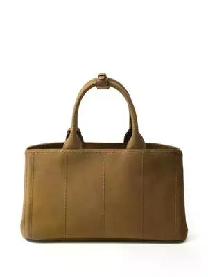 Prada Jardinière Tote Bag - Brown