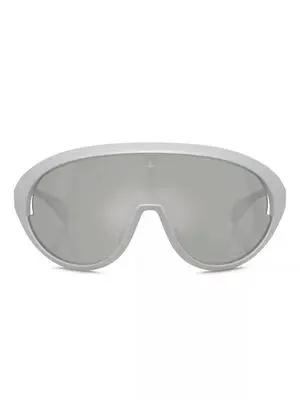 Moncler Bombolle Shield Sunglasses - Grey