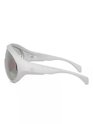 Moncler Bombolle Shield Sunglasses - Grey
