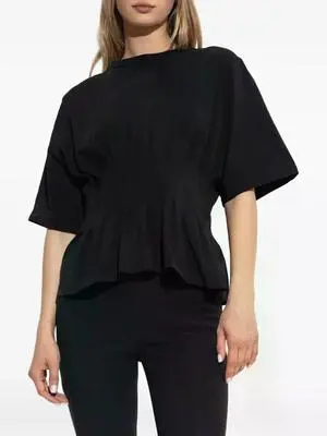GESTUZ Inez Blouse - Black