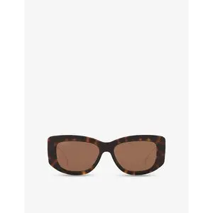 Gucci Gg1566s Cat-eye Sunglasses - Brown