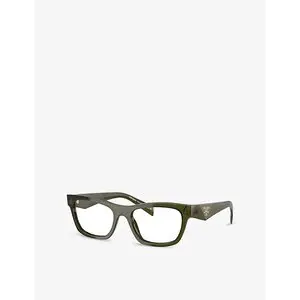 Prada Butterfly-frame Acetate Eyeglasses