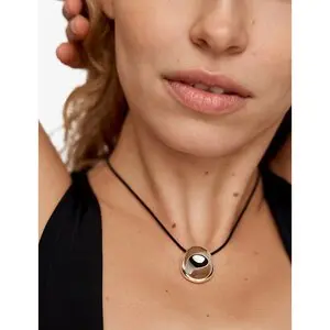 Monica Vinader Aria Cord Necklace - Silver