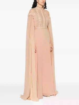 Elie Saab Lace-trimmed Gown