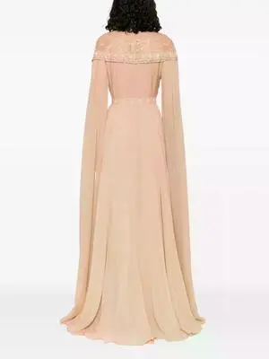 Elie Saab Lace-trimmed Gown
