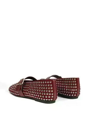 Schutz Stud-embellished Ballet Flats
