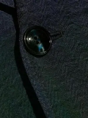 Giorgio Armani Textured Single-breasted Blazer