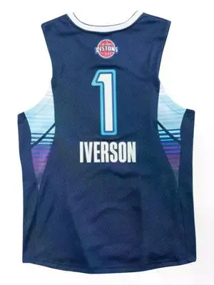 Mitchell & Ness Allen Iverson 2009 Nba All-star Swingman Tank Top - Blue