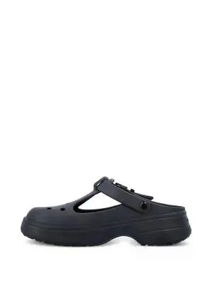 CROCS Buckle Strap Clogs