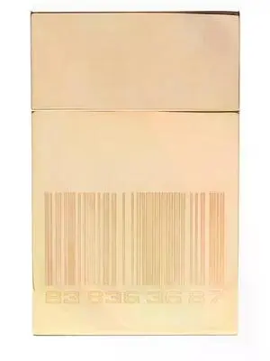 VTMNTS Engraved Bar-code Cigarette Case - Gold