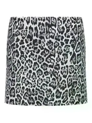 Roberto Cavalli Animal Print Skirts