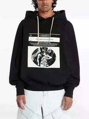 Rick Owens Graphic-print Hoodie