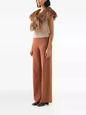 UNREAL FUR Changes Faux-fur Scarf - Brown