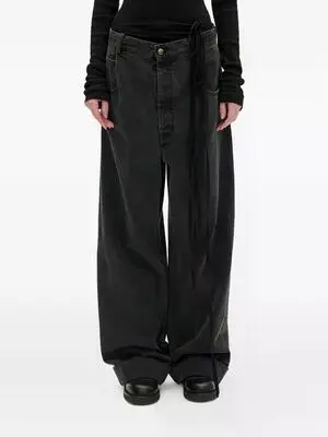 ANN DEMEULEMEESTER Wide-leg Cotton Jeans