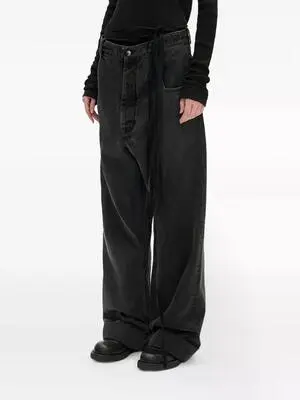 ANN DEMEULEMEESTER Wide-leg Cotton Jeans