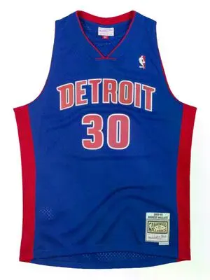 Mitchell & Ness Rasheed Wallace Detroit Pistons Swingman Tank Top - Blue