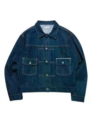 SOPHNET. Button-up Denim Jacket