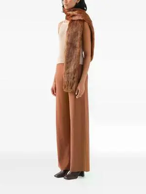 UNREAL FUR Faux-fur Scarf - Orange