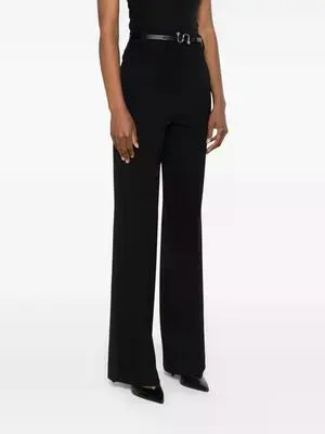Sportmax High-waisted Trousers - Black