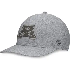 Top Of The World Minnesota Golden Gophers Top Grit Flex Cap - Gray