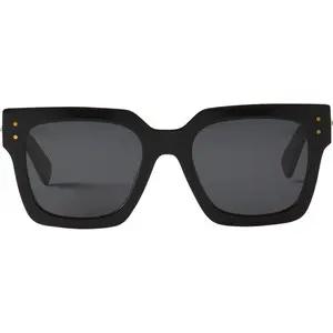 LANVIN Rectangle Signature Sunglasses - Black