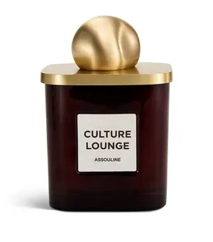 Assouline Culture Lounge Candle - Brown