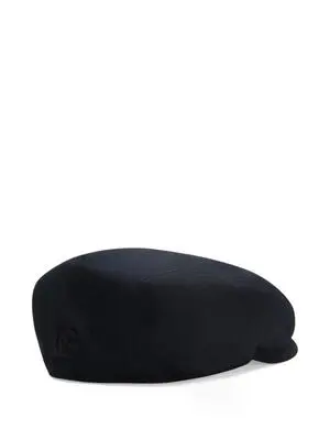 Dolce & Gabbana Gabardine Flat Cap - Blue