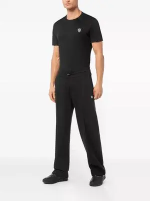 BILLIONAIRE Logo-embroidered Trousers