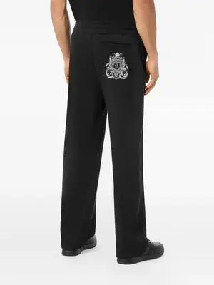 BILLIONAIRE Logo-embroidered Trousers