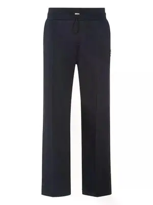 BILLIONAIRE Logo-embroidered Track Pants - Blue